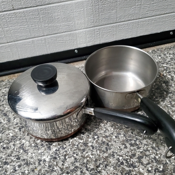 Revere Ware | Kitchen | Revere Ware Cookware Set Copper Bottom ...